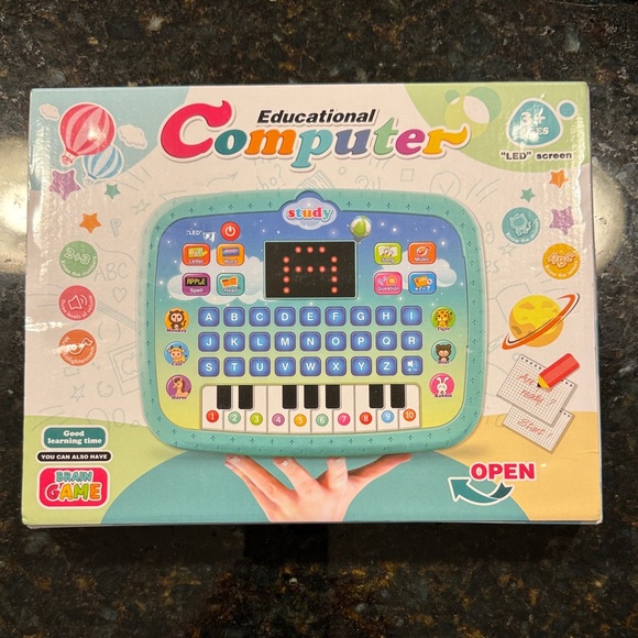 Toys | Educational Toy Computer With Led Screen New In Box | Poshmark